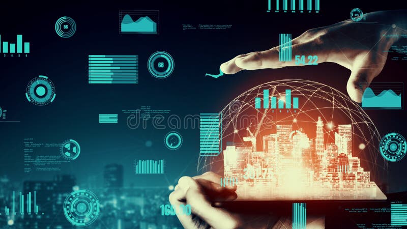 Innovated Building Architecture and Inventive Engineering Stock Photo ...