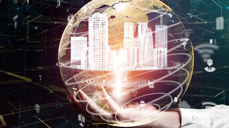 Innovated Building Architecture and Inventive Engineering Stock Footage ...