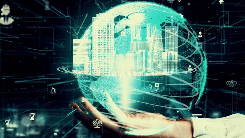 Innovated Building Architecture and Inventive Engineering Stock Photo ...