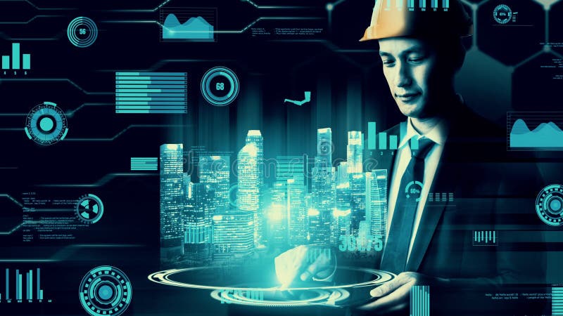 Innovated Building Architecture and Inventive Engineering Stock Photo ...