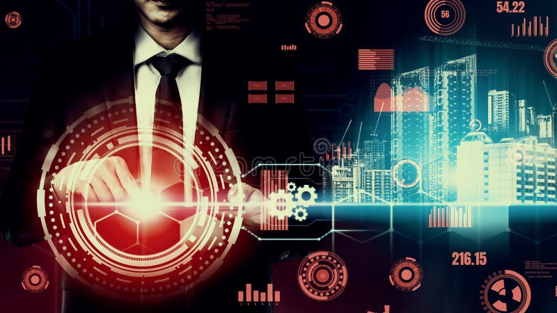 Innovated Building Architecture and Inventive Engineering Stock Image ...