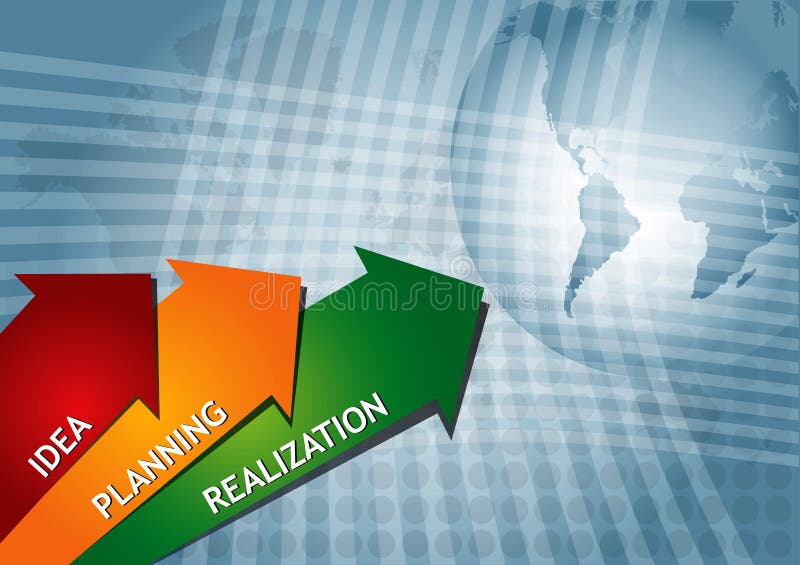 Innovatief idee vector illustratie. Illustration of groei - 21129923