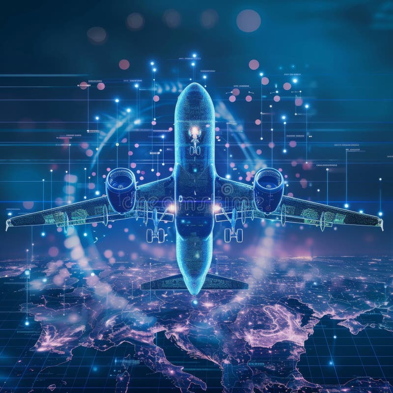 Innovation in Aviation Technology with Edge Computing Stock ...