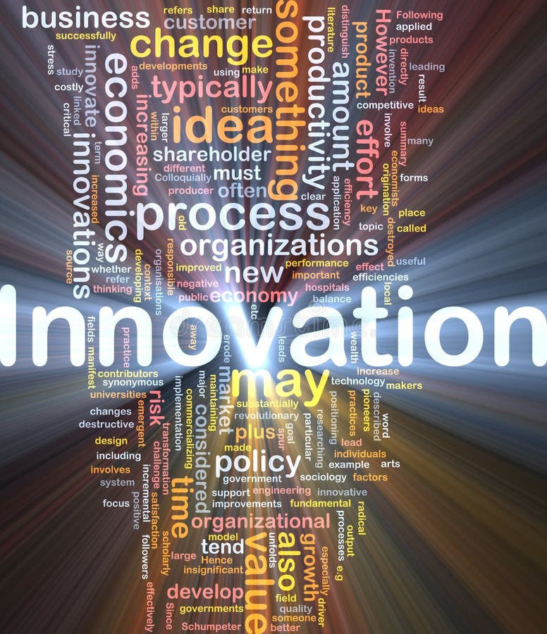 Innovation Business Background Concept Stock Illustration ...