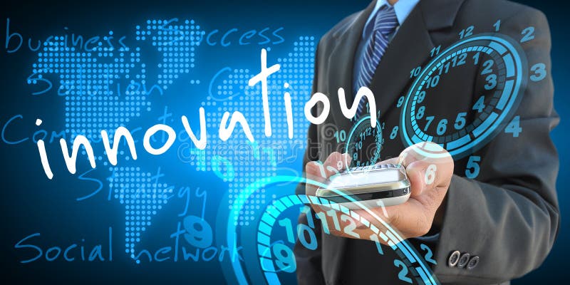 Innovation stock photo. Image of background, hand, advanced - 47182864