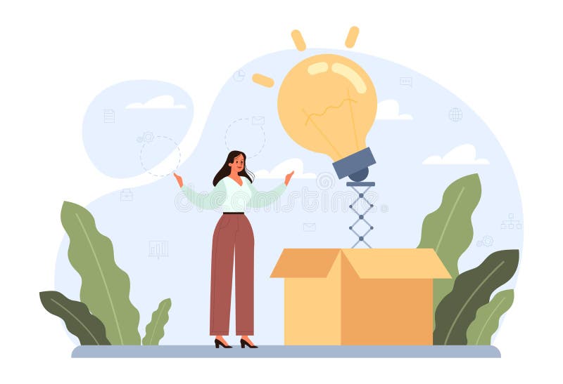 Innovation Concept. Idea of Creative Business, Community or Invention ...