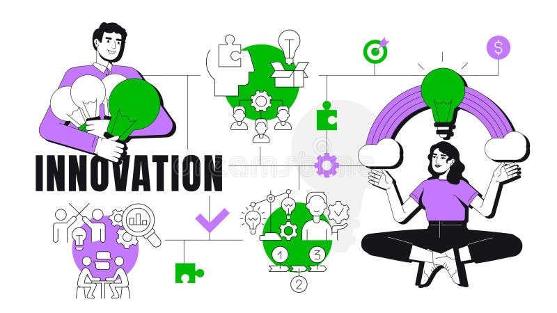 Innovation Concept Illustration Stock Illustration - Illustration of ...