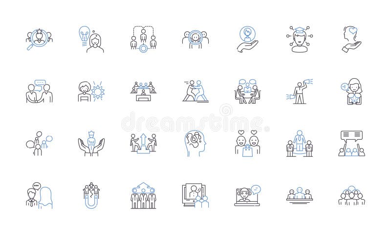 Innovation Consultant Line Icons Collection. Creativity, Disruptive ... Innovation Consultant Line Icons Collection. Creativity, Disruptive ...