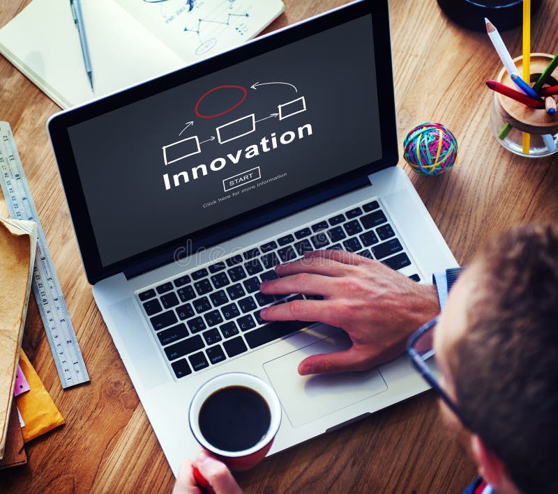 Innovation Creative Design Development Modern Concept Stock Image ...
