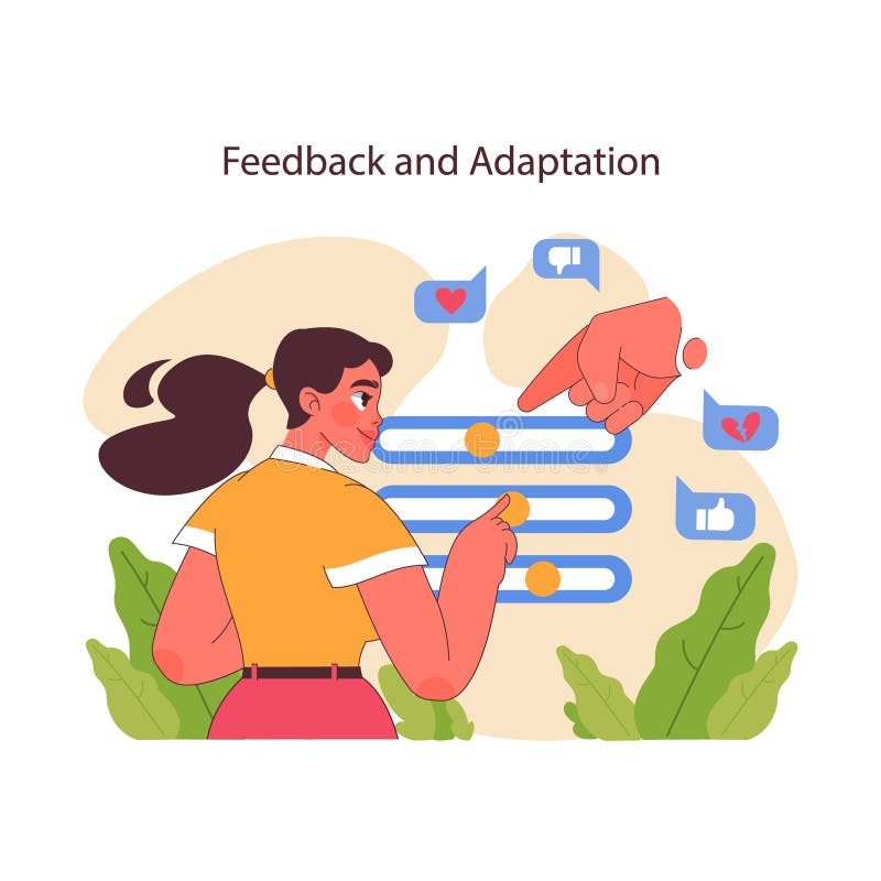 Innovation Cycle. Generation of a Creative Idea or Business Solution ...