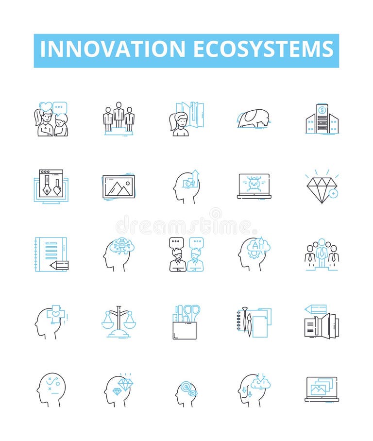 Ecosystem Connectivity Stock Illustrations – 2,694 Ecosystem ...