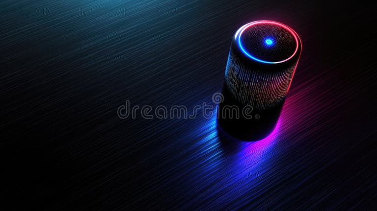 Innovation Expanding Voice Assistant Stock Illustration - Illustration ...