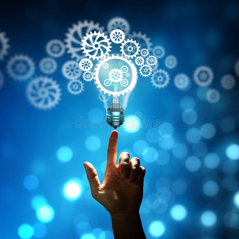 Innovation Gears. Idea and Imagination. Creative and Inspiration ...