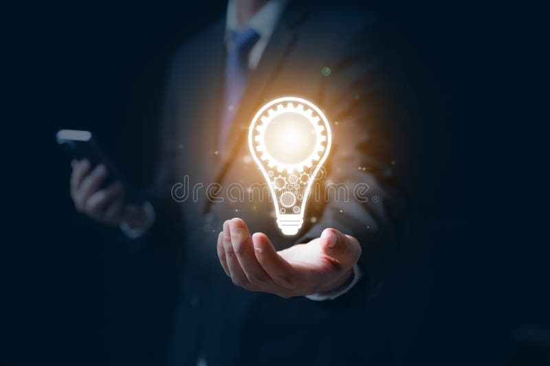 Innovative Technology in Science and Communication Concept Stock Photo ...