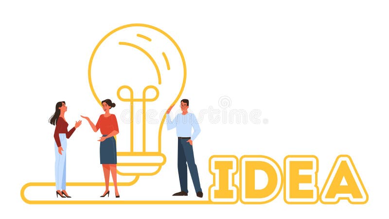 Innovation Horizontal Banner for Your Website. Idea of Creative ...