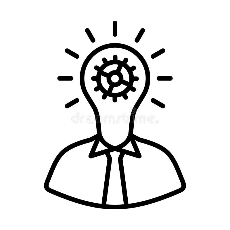 Innovation Icon stock vector. Illustration of bulb ...