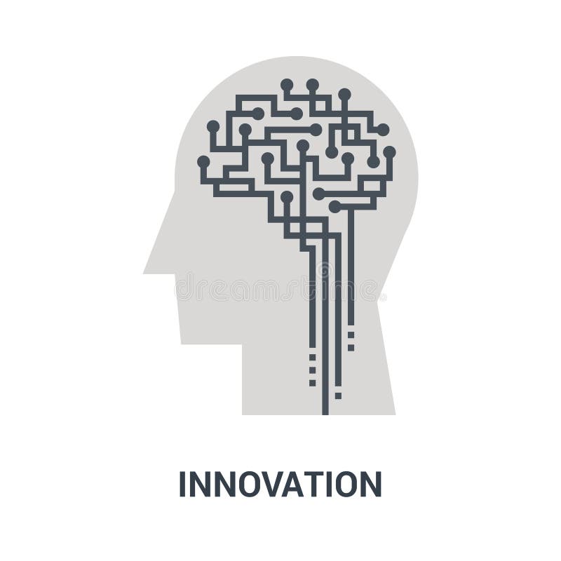Innovation icon concept stock vector. Illustration of intelligence ...
