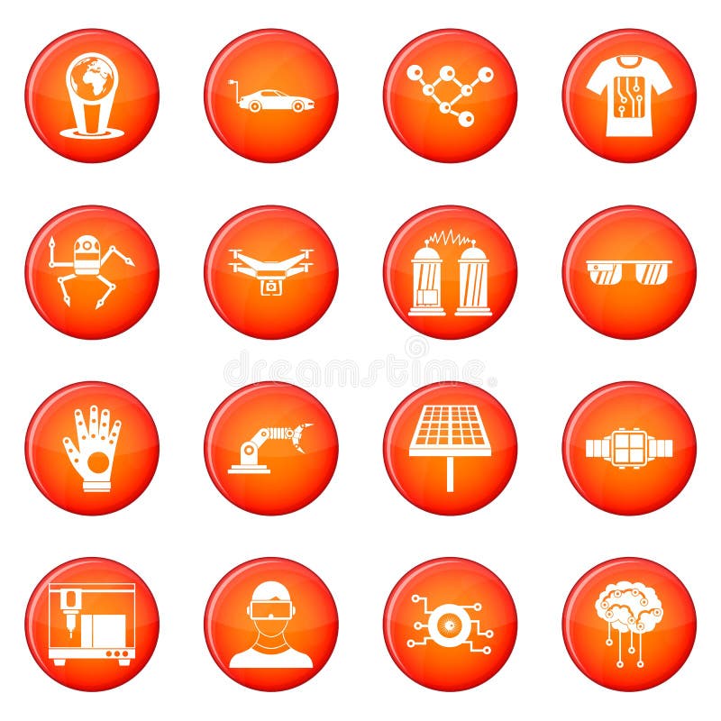 Innovation Icons Vector Set Stock Vector - Illustration of creativity ...
