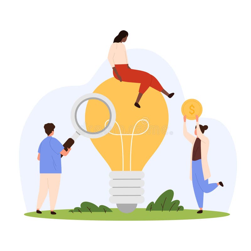 Innovation Idea Research, Tiny People Search Digital Technology and ...