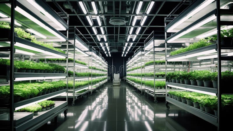 Innovation Indoor Agriculture Stock Illustration - Illustration of ...