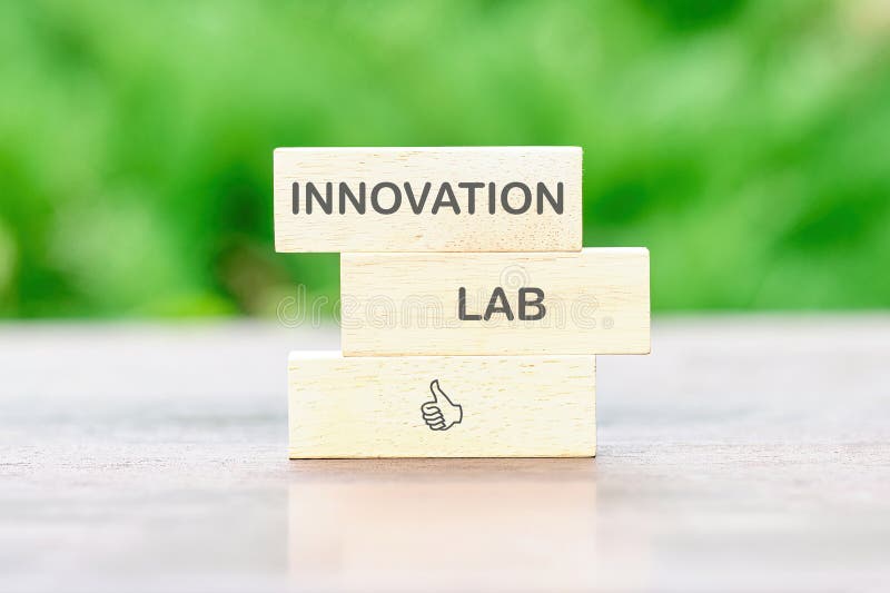 Innovation Lab Blocks Symbolize Creativity and Collaboration in a ...