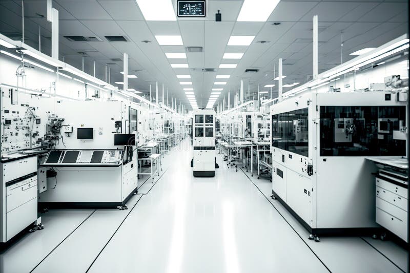 Innovation Laboratory with Research Center Wafer Semiconductor ...