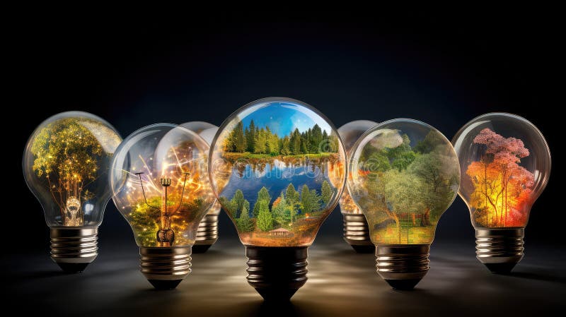 Innovation Light Bulb Learning Stock Illustration - Illustration of ...
