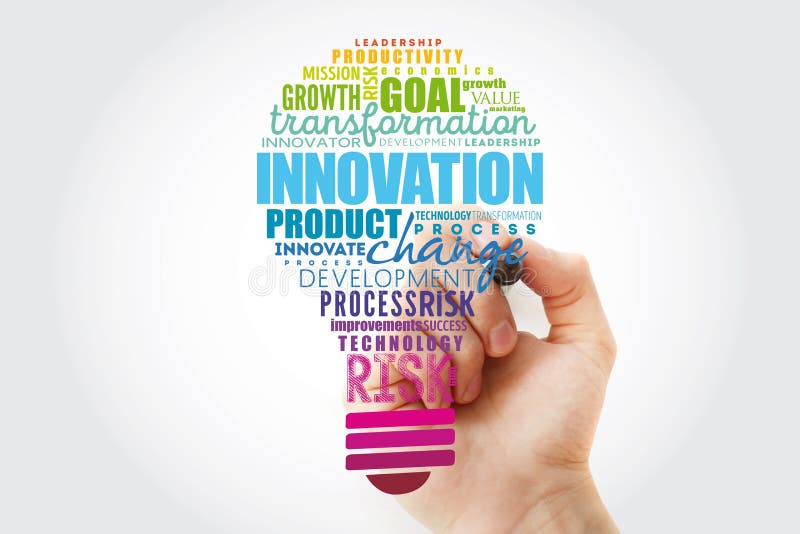INNOVATION Light Bulb Word Cloud, Business Concept Background Stock ... INNOVATION Light Bulb Word Cloud, Business Concept Background Stock ...