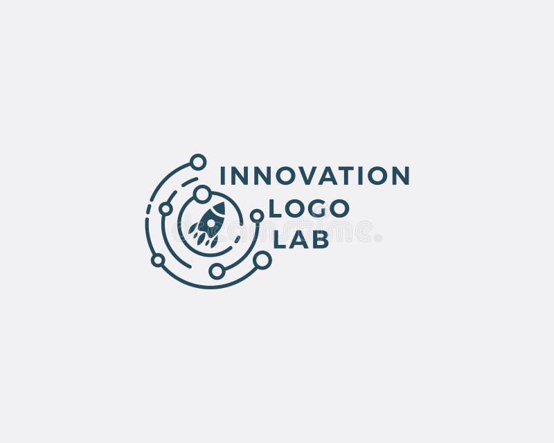Innovation Logo Lab Creative Design Rocket Science Design Template ...