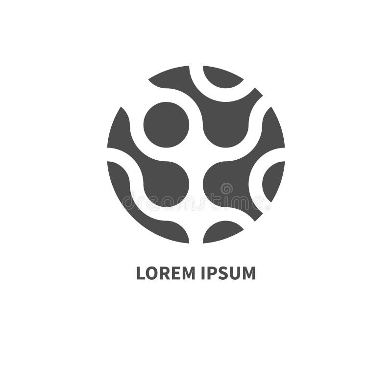 Innovation, Logo Technology, Dots Icon, Science Concept Stock Vector ...