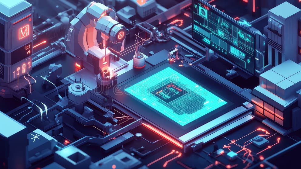 Style Medical Ai System Simulation Stock Illustrations – 44 Style ...