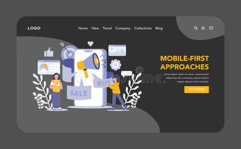 Innovation in Marketing Concept. Vector Illustration Stock Vector ...