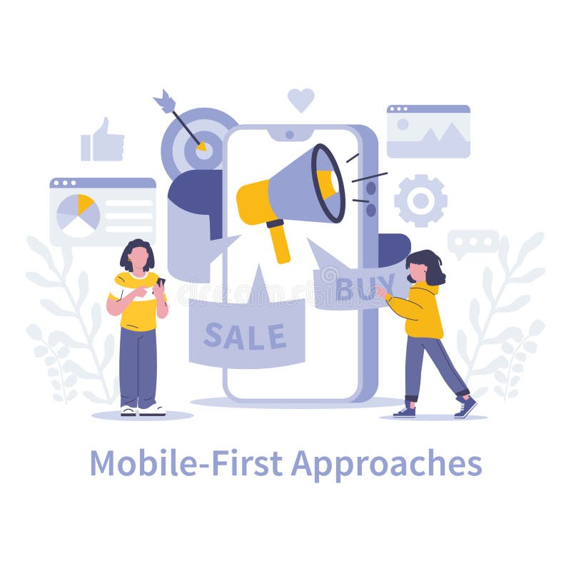 Innovation in Marketing Concept. Vector Stock Vector - Illustration of ...