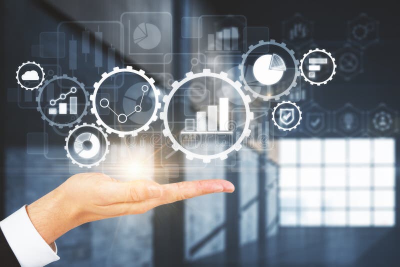 Innovation and Network Concept Stock Photo - Image of diagram, exposure ...