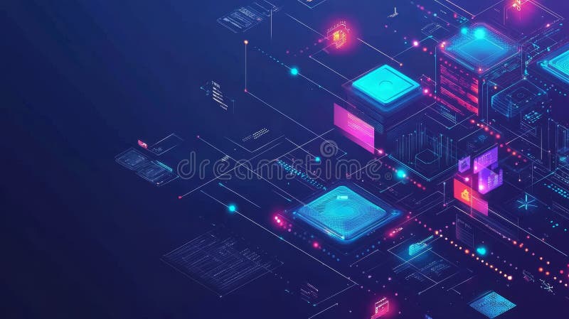 Innovation Platform Software. Stock Image - Image of futuristic, stand ...
