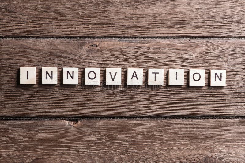 Innovation scrabble word stock photo. Image of innovation - 102928666