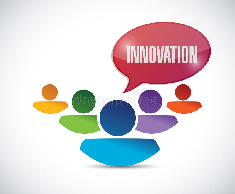 Innovation - Team Lifting Light Bulb Stock Illustration - Illustration ...