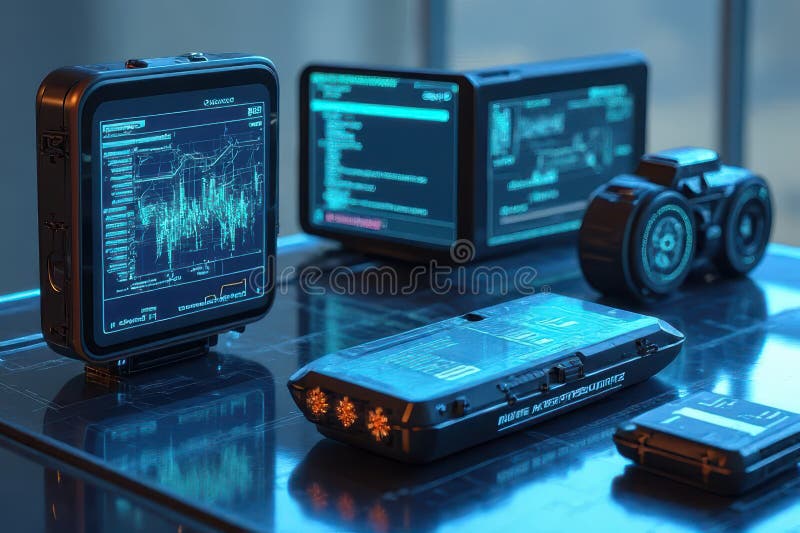 Innovation in Technology stock illustration. Illustration of advanced ...