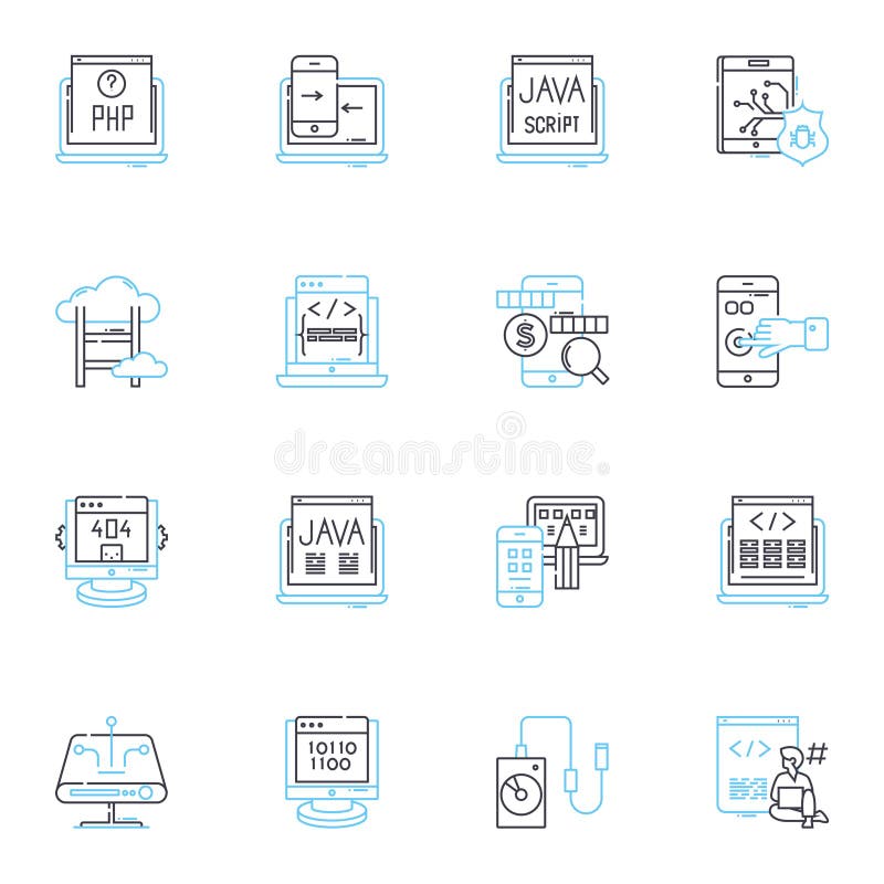 Innovation Technology Linear Icons Set. Disruption, Futuristic, Piering ... Innovation Technology Linear Icons Set. Disruption, Futuristic, Piering ...