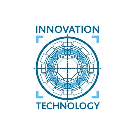 Innovation Technology Logo Concept. Stock Vector - Illustration of ...