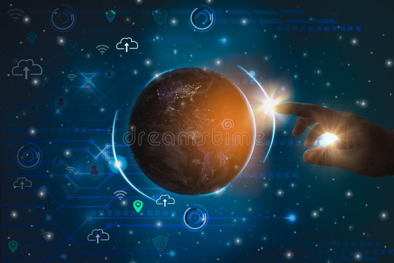 4,848 Futuristic Glowing Digital Earth Globe Stock Photos - Free ...