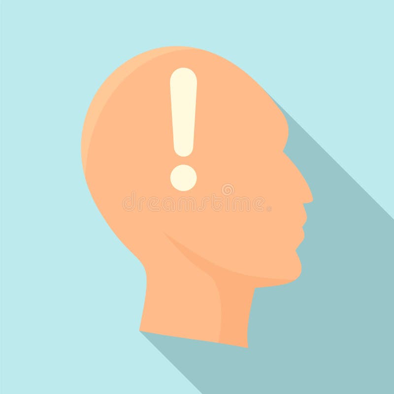 Innovation Thinking Icon, Flat Style Stock Vector - Illustration of ...