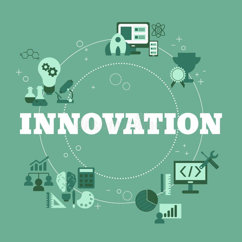 Innovation vector concept stock vector. Illustration of abstract ...