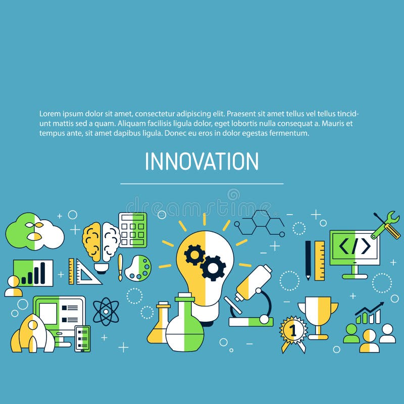 Innovation vector concept stock vector. Illustration of goal - 162920740