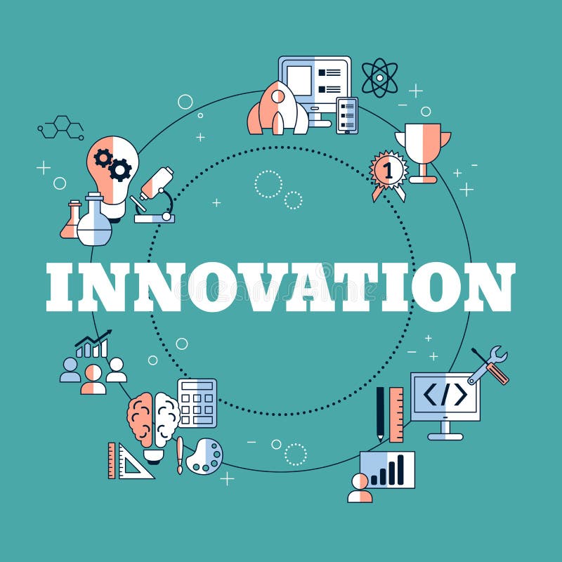 Innovation vector concept stock vector. Illustration of develop - 161038044