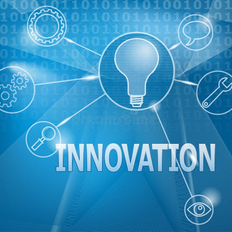 Touch screen: Innovation stock vector. Illustration of touch - 201071458