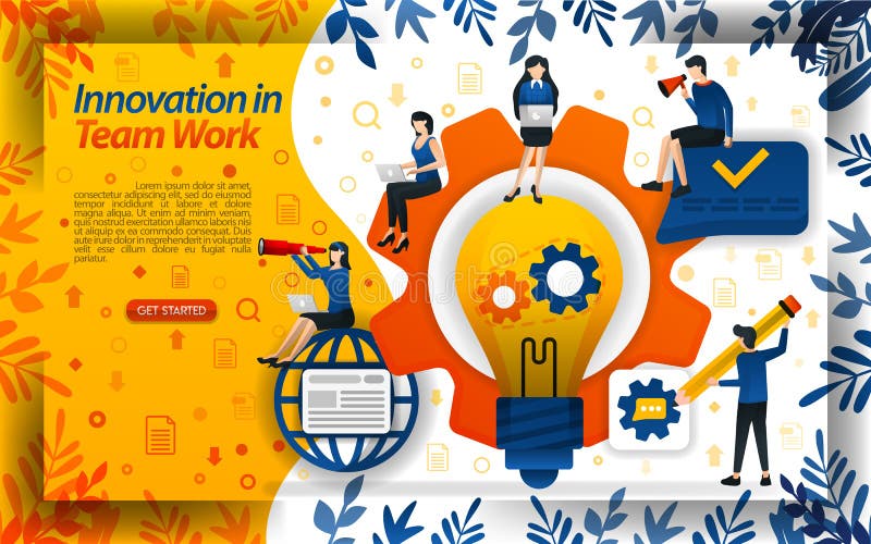 Innovation in Work Increase Creativity and Teamwork with Ideas and ...