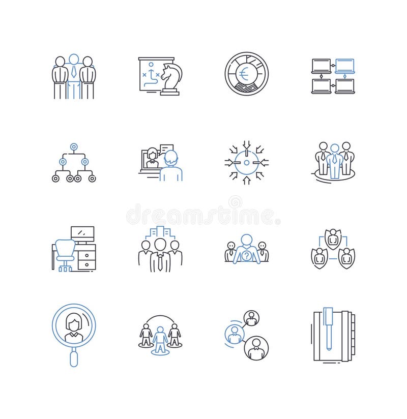 Innovation Workshop Line Icons Collection. Creativity, Ideation, Design ...