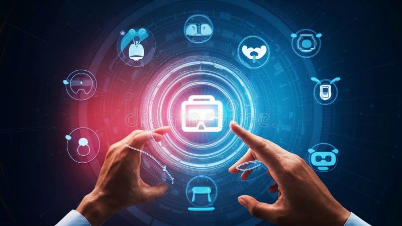 Innovation at Your Fingertips: Tech that Transforms Stock Illustration ...