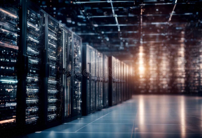 Innovations Server State Digital Neural Network Data Racks Powering Ai ...